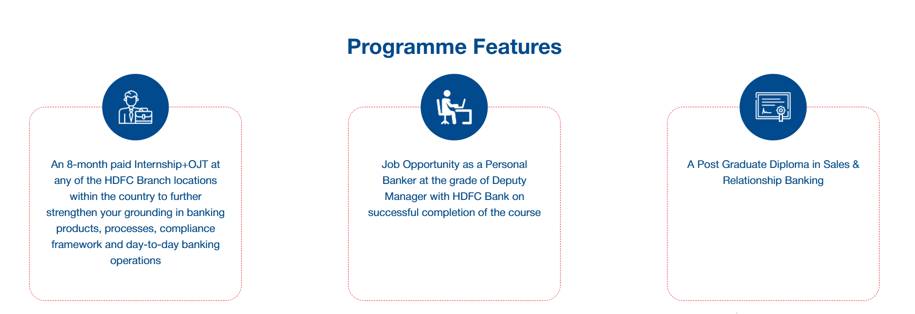 Benefits of Joining the HDFC Future Banker Program